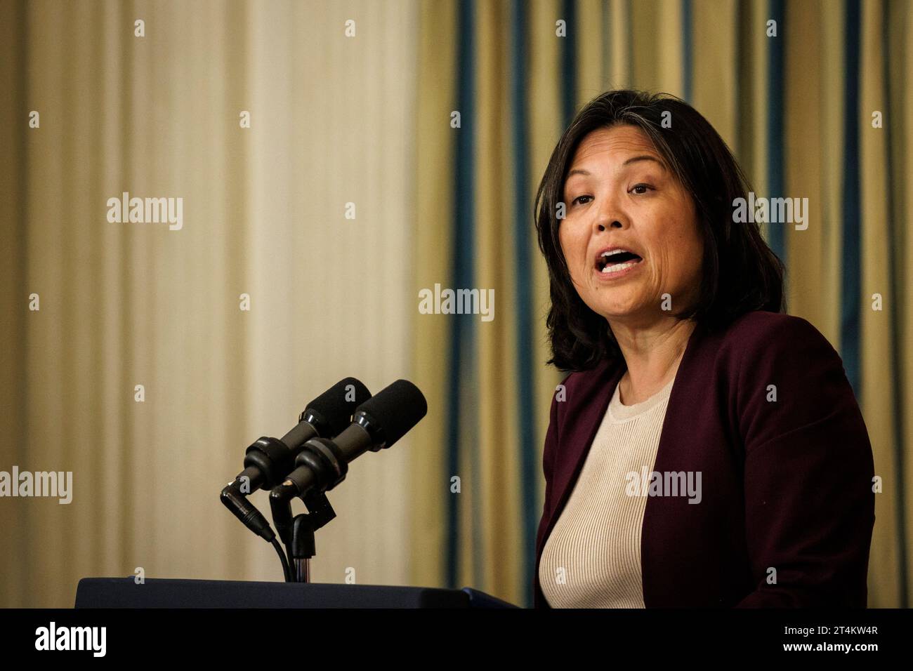 Washington, United States. 31st Oct, 2023. Acting Secretary of the ...