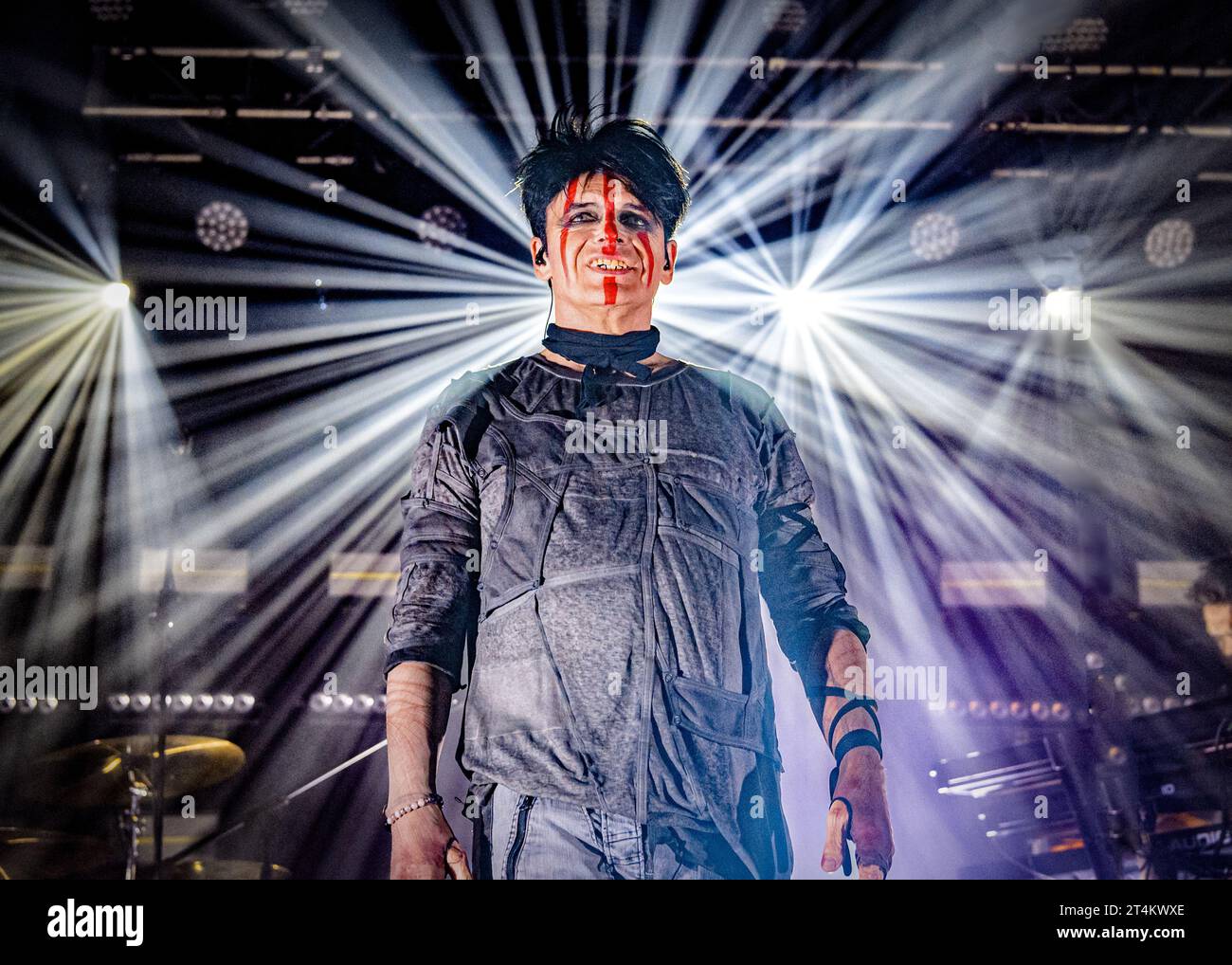Gary Numan onstage at The Electric Ballroom, Camden, London, United ...