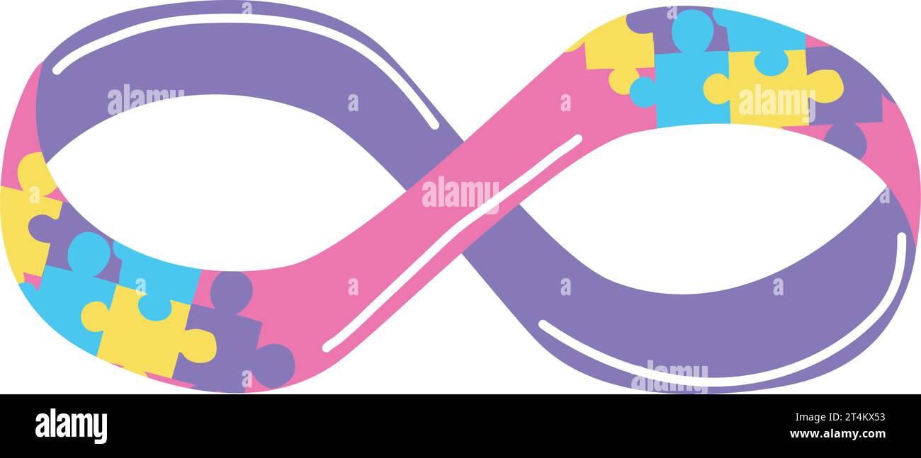 Asperger syndrome child Stock Vector Images - Alamy