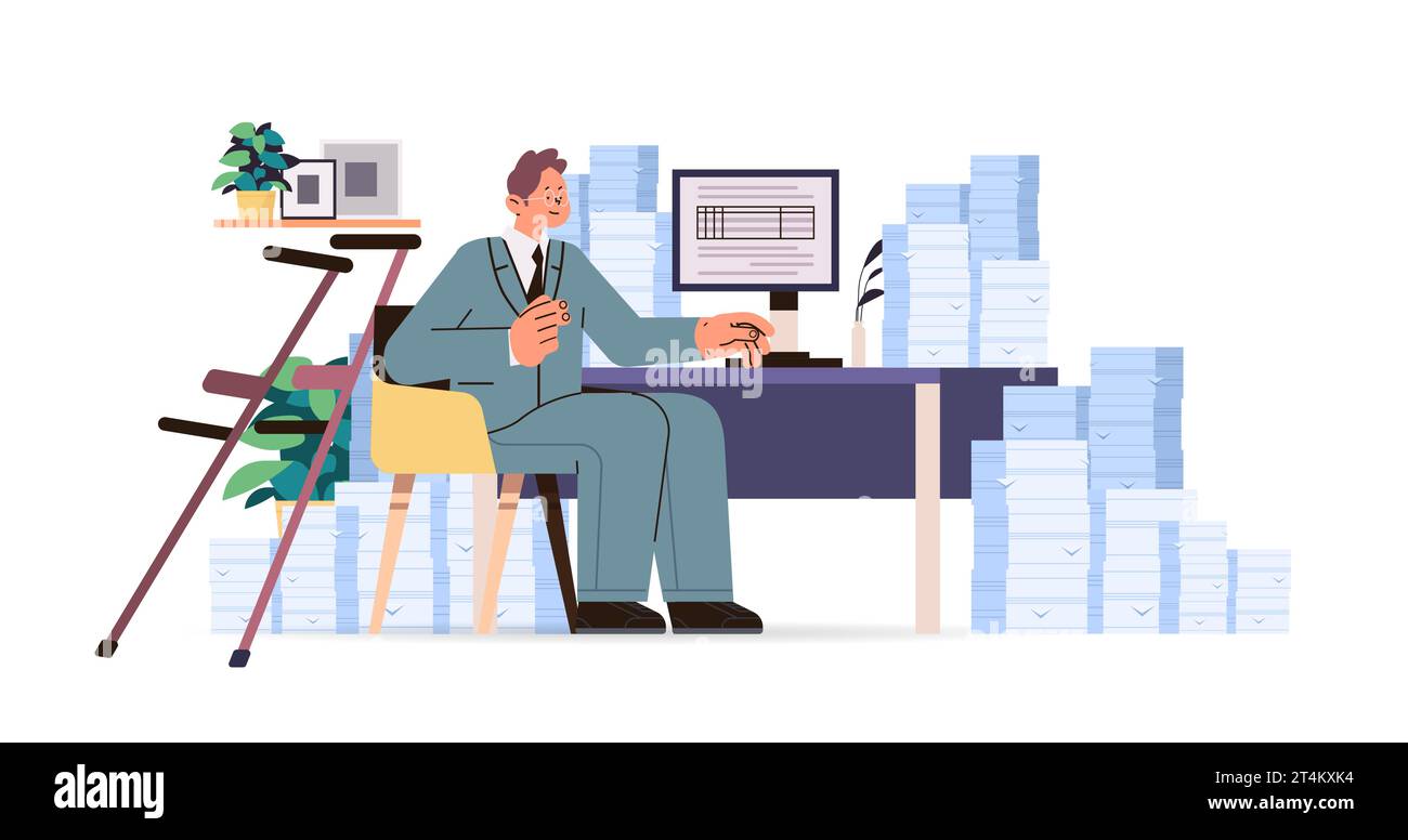 Data Entry Clerk Clipart