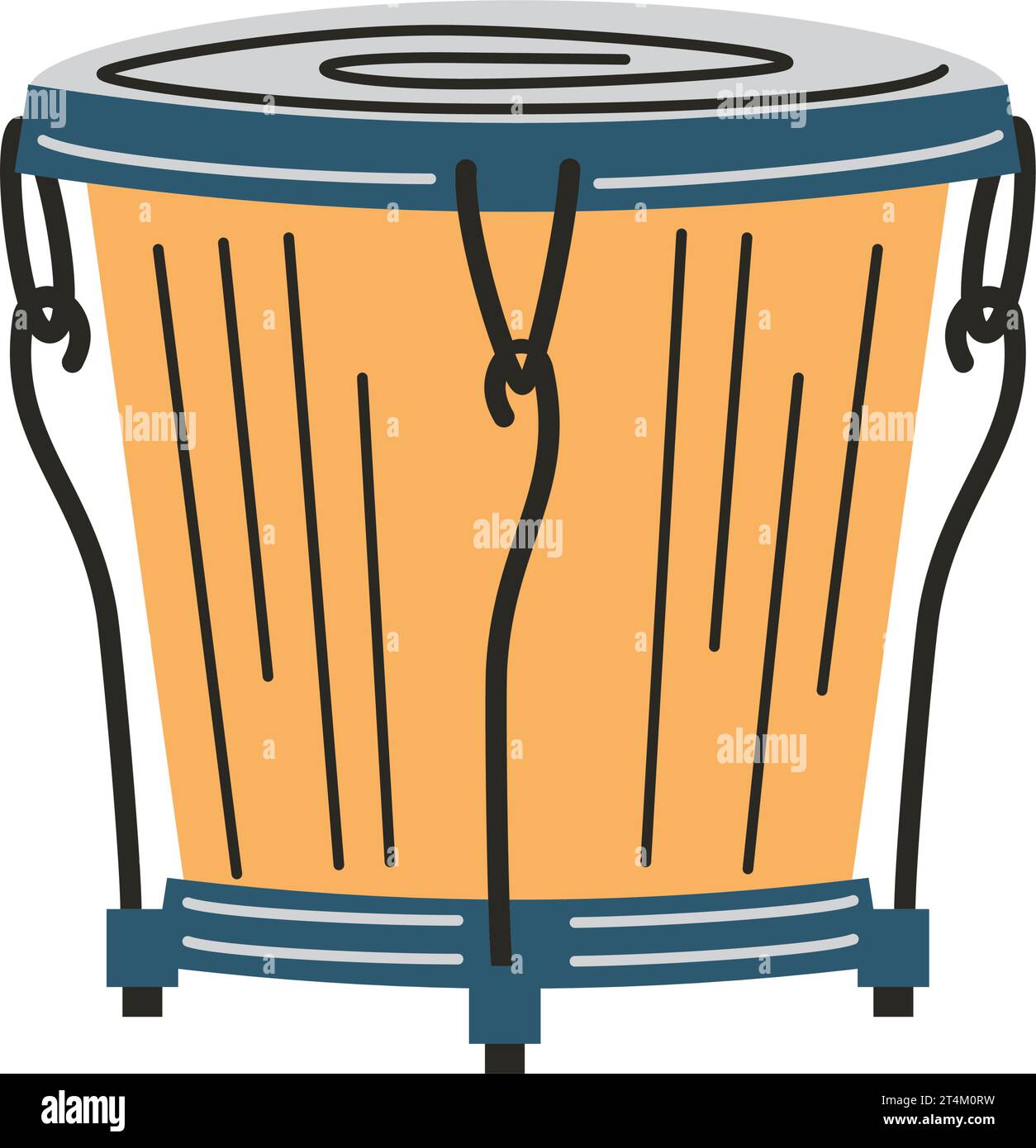 Vallenato Legend Tambora Stock Vector Image And Art Alamy