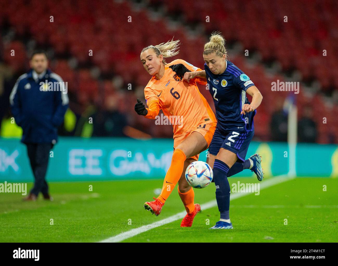 31st October 2023; Hampden Park, Glasgow, Scotland: UEFA Womens Nations ...