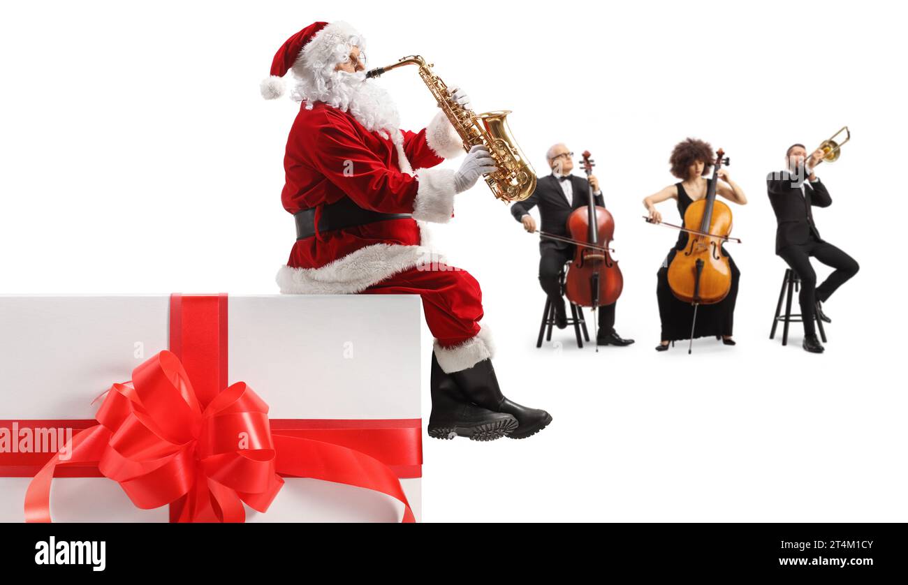 Trombone saxophone hi-res stock photography and images - Alamy