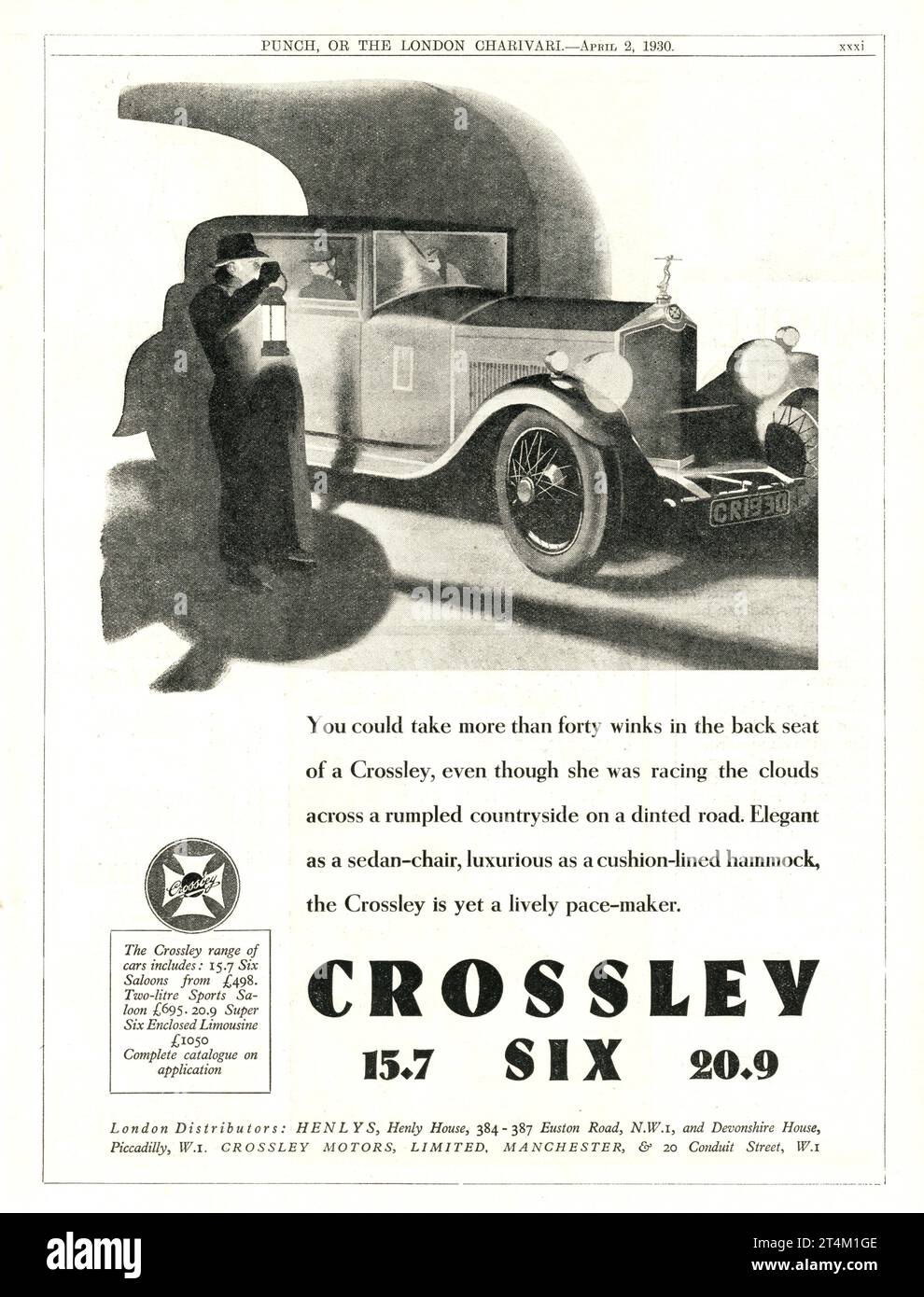 1930s crossley cars hi-res stock photography and images - Alamy