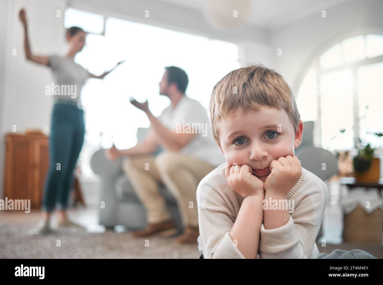 Adults are just outdated children. a little boy looking sad while his ...