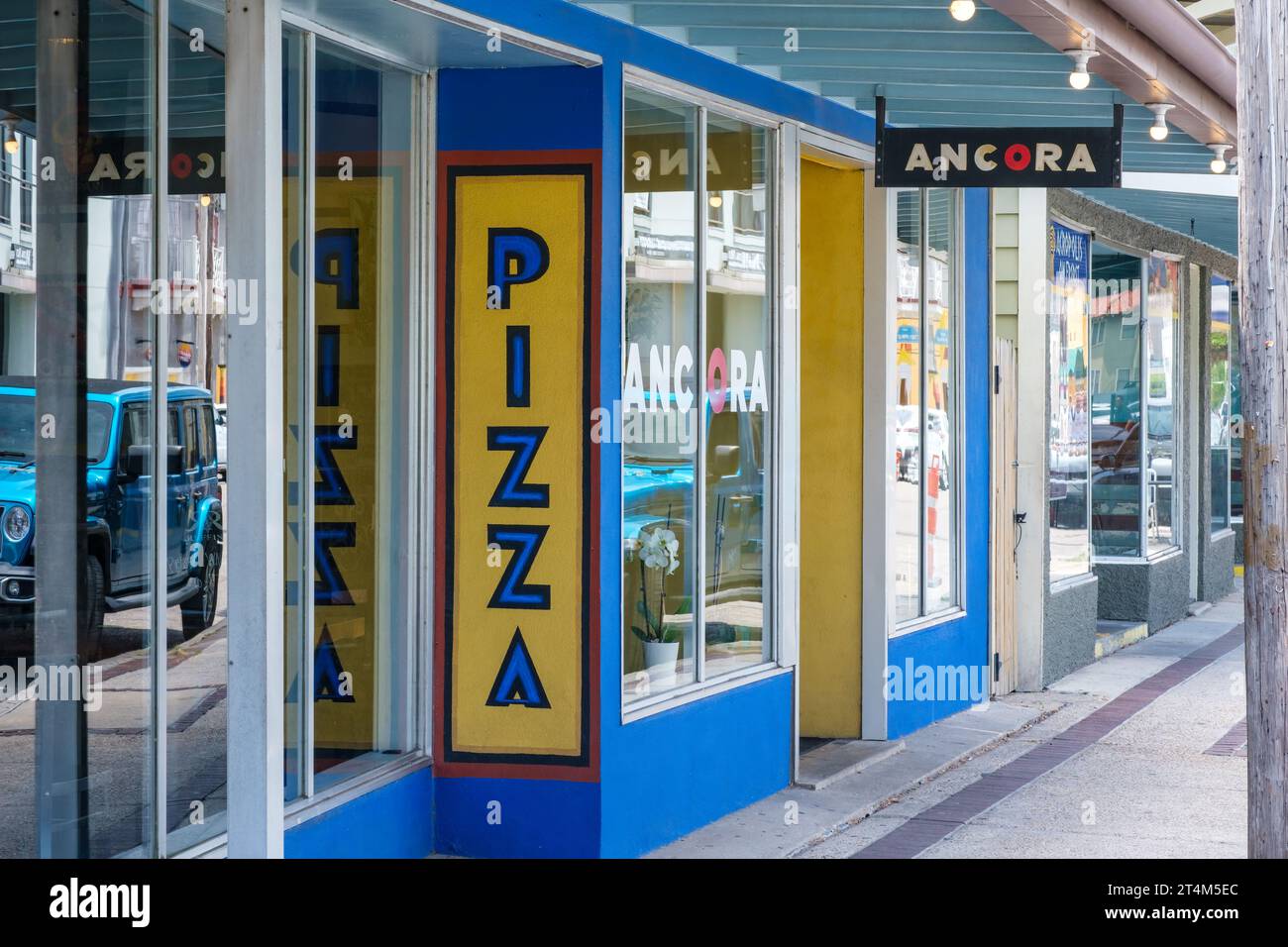 NEW ORLEANS, LA, USA - AUGUST 16, 2023: Front of Ancora Pizza ...
