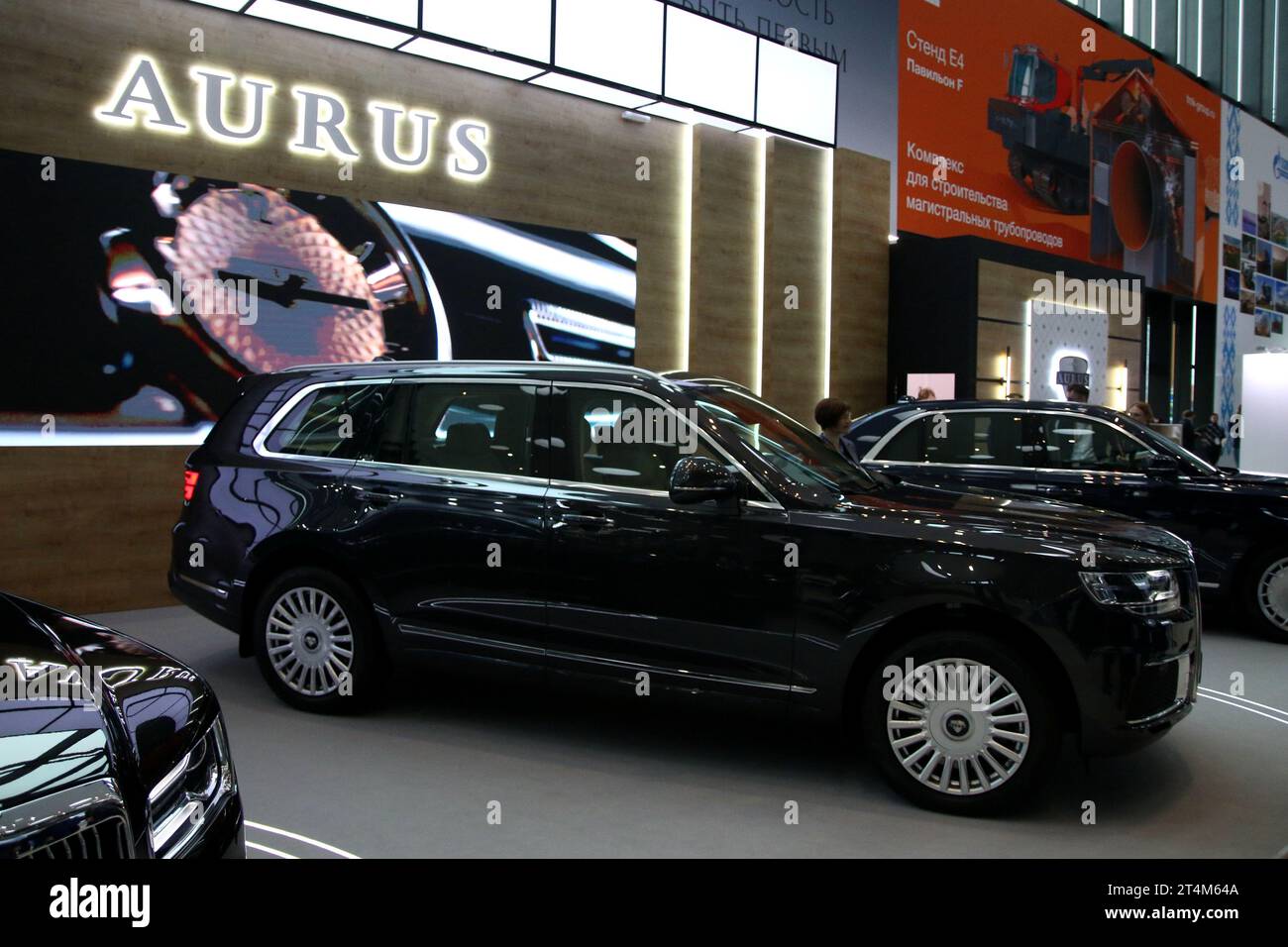 Saint Petersburg, Russia. 31st Oct, 2023. Presentation of the Aurus ...