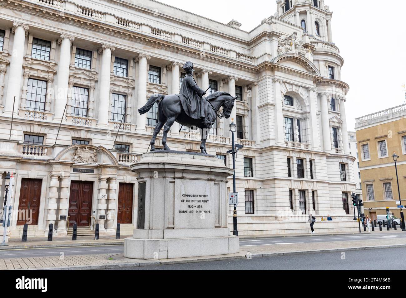 The equestrian statue of Prince George, Duke of Cambridge by Adrian ...
