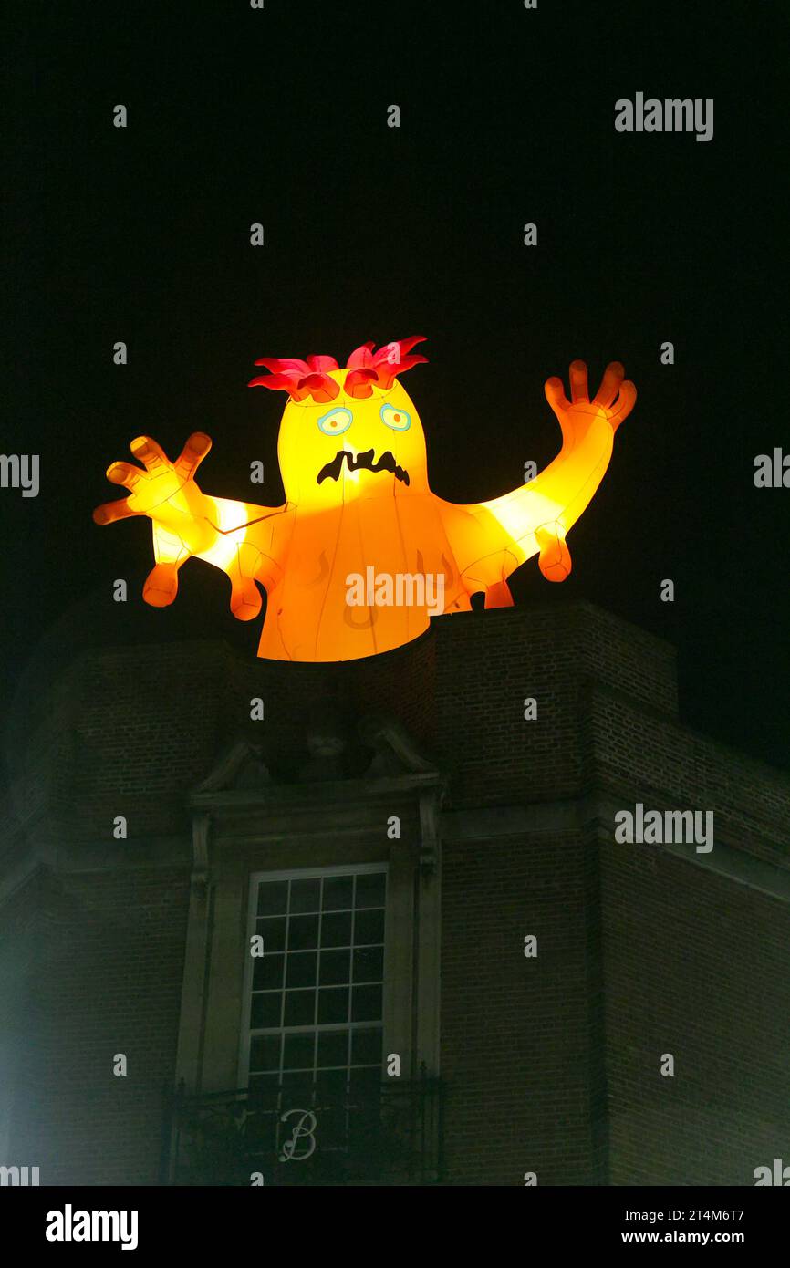 From October 23rd to 29th, eight massive inflatable monsters took over ...