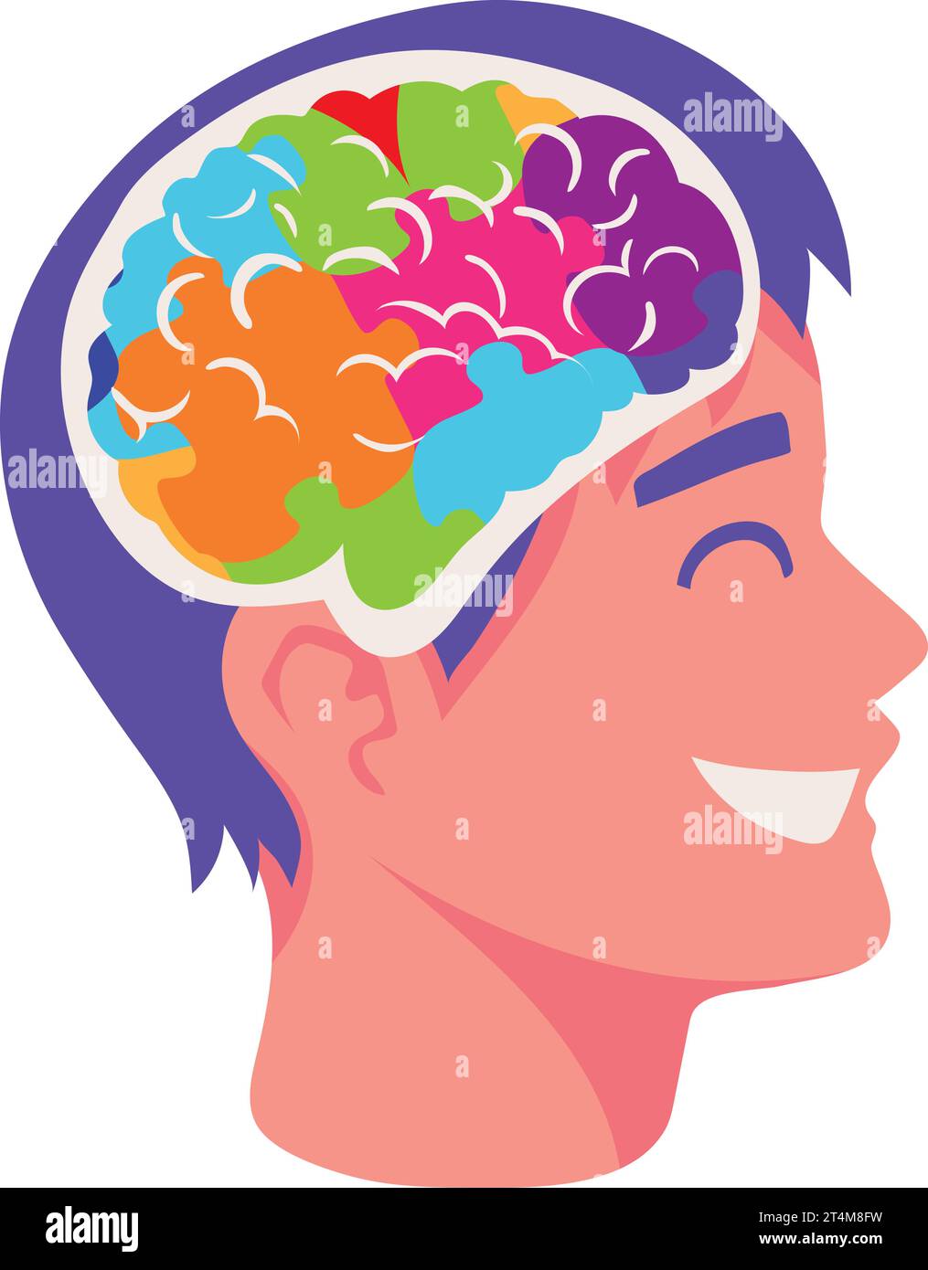autism man disorder Stock Vector Image & Art - Alamy