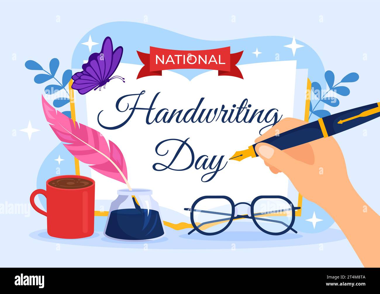 Handwritten letter in fountain pen hi-res stock photography and images ...