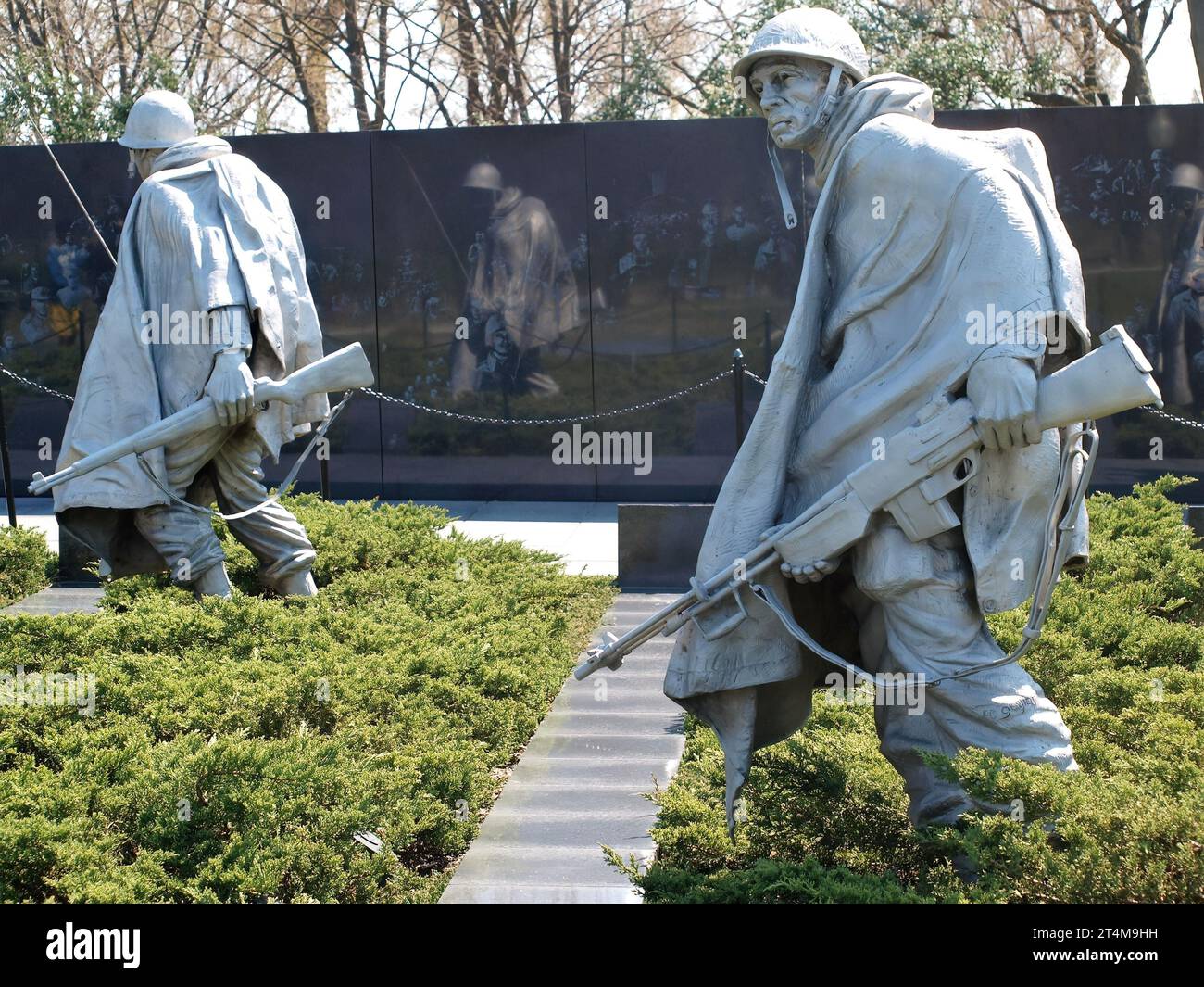 Korean War Memorial, Washington, DC Stock Photo - Alamy