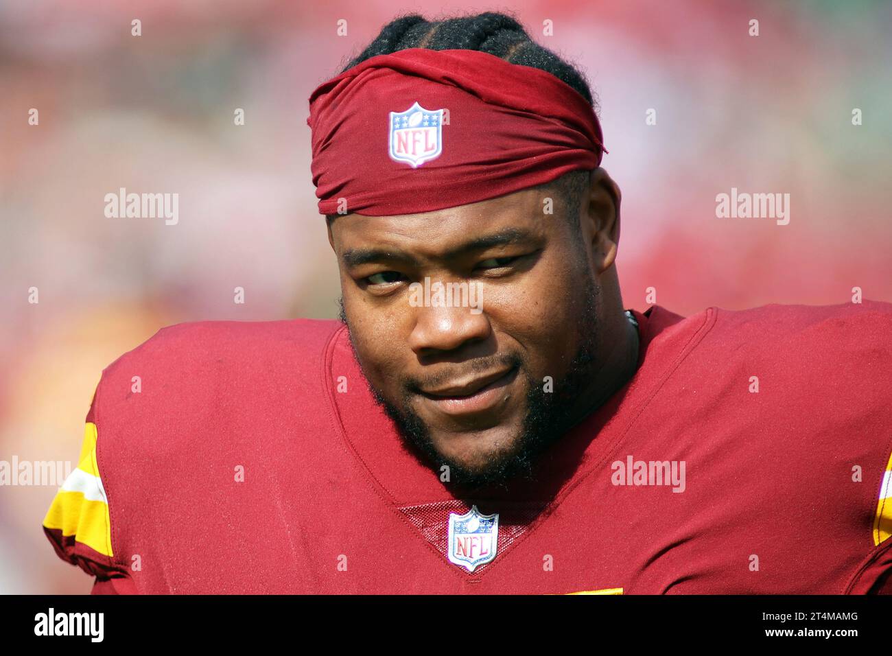 Washington Commanders defensive tackle Daron Payne (94)pictured before ...