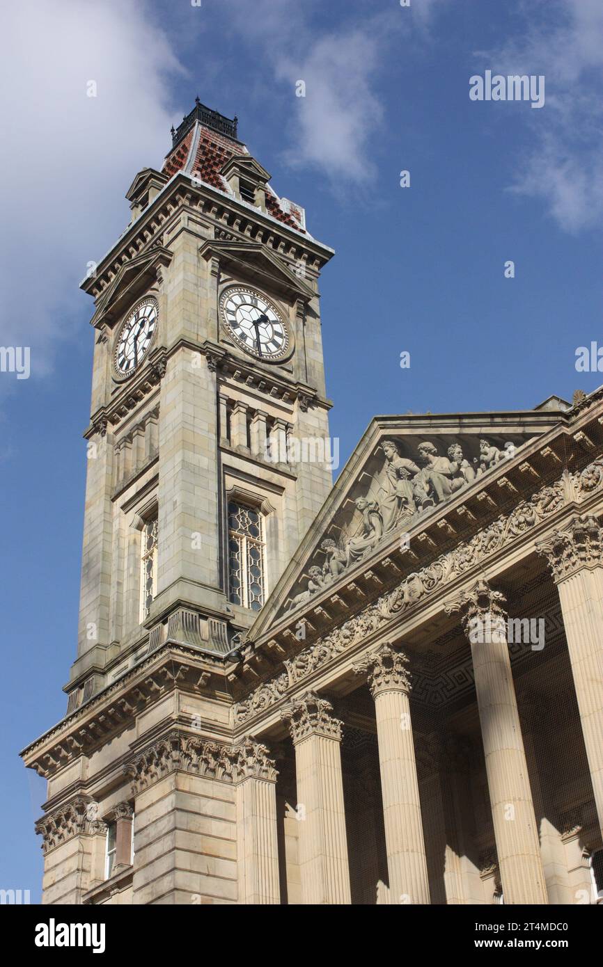 The clocktower in Chamberlain Square, Birmingham, England, UK Stock ...