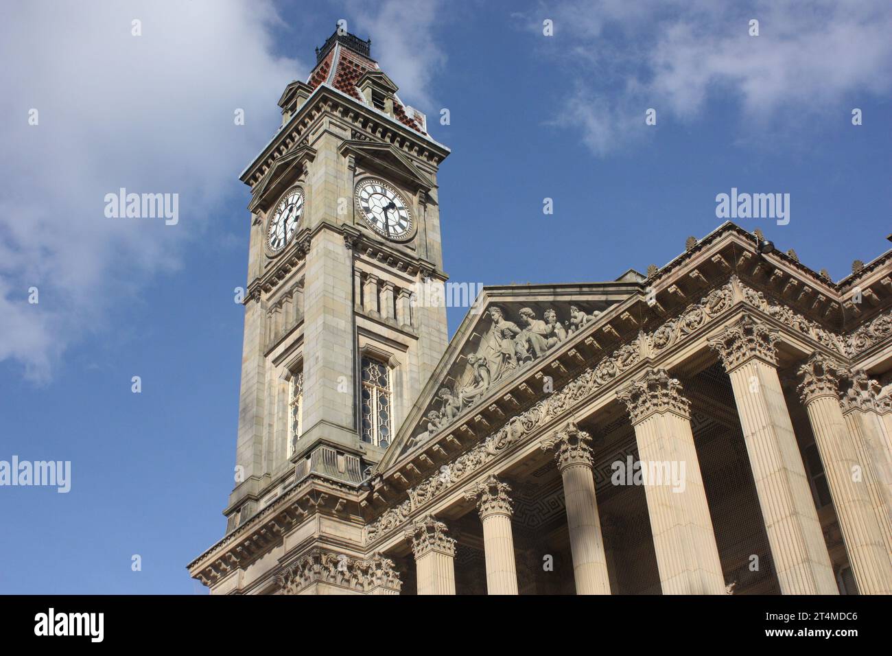 The clocktower in Chamberlain Square, Birmingham, England, UK Stock ...