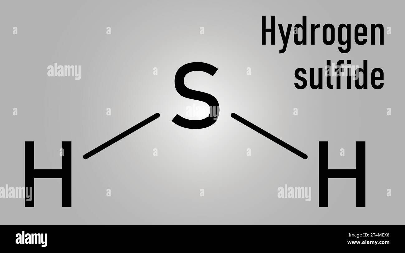 Hydrogen sulfide Black and White Stock Photos & Images - Alamy