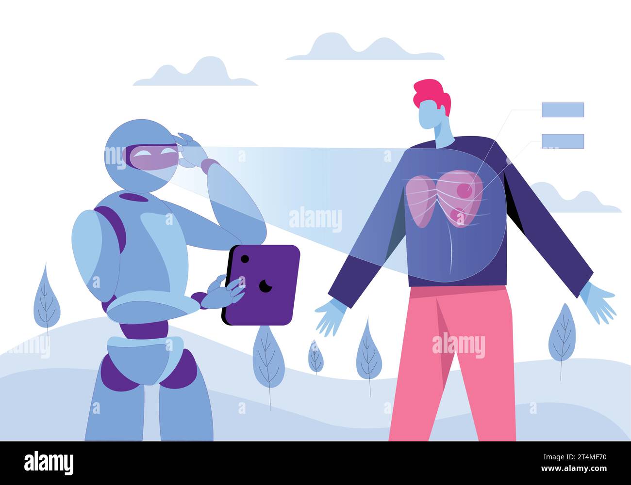 Health monitoring ai Stock Vector Images - Alamy