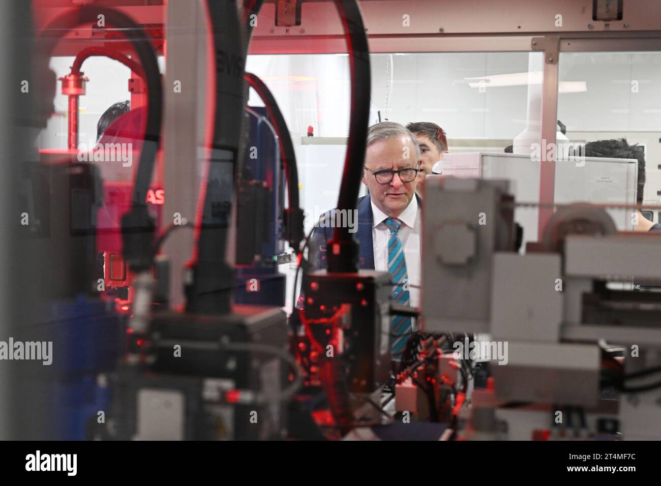 Sydney, Australia. 01st Nov, 2023. Prime MInister Anthony Albanese with ...
