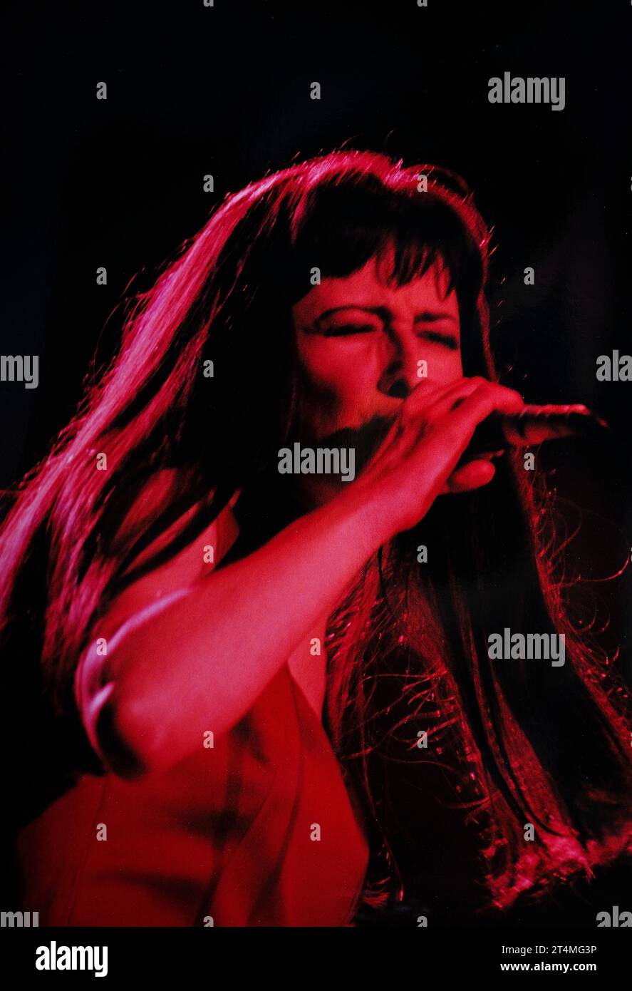 Basia Trzetrzelewska, Matt Bianco, photo Kazimierz Jurewicz Stock Photo ...