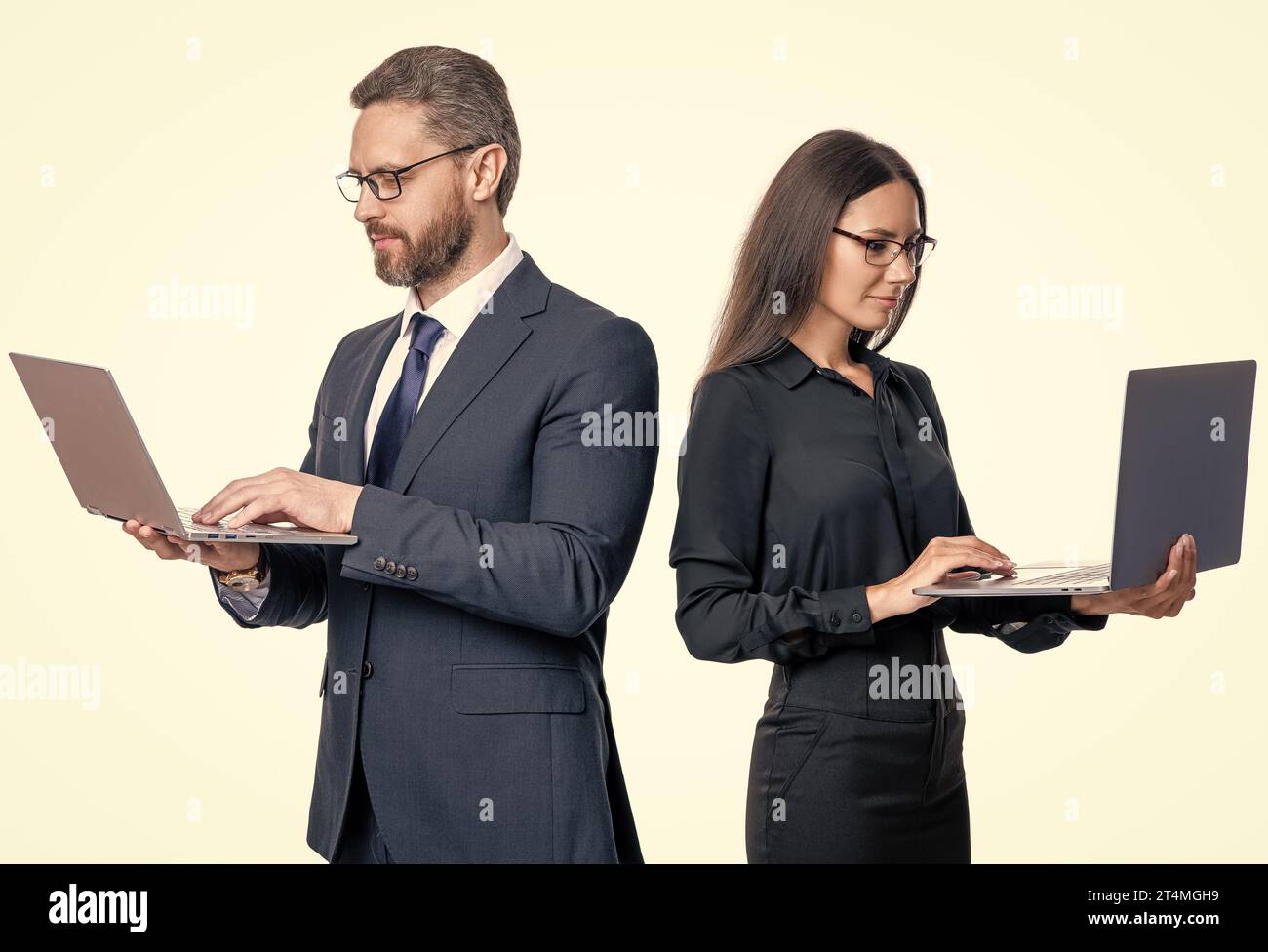 business freelancer colleagues isolated on white background. business ...