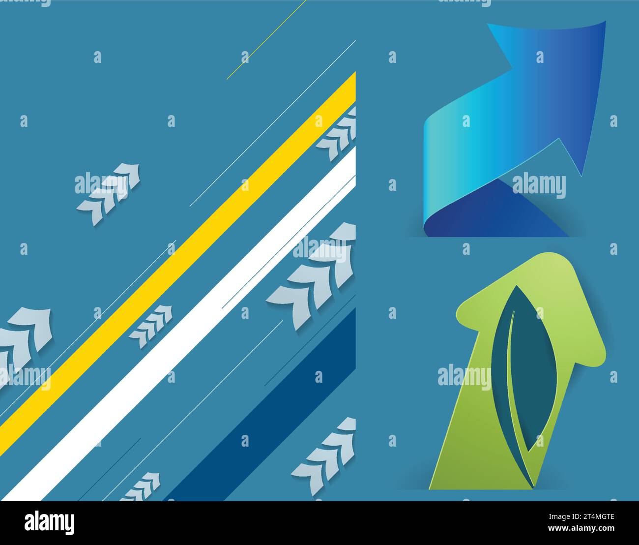 Minimal arrows background Royalty Free Vector Image Stock Vector Image ...