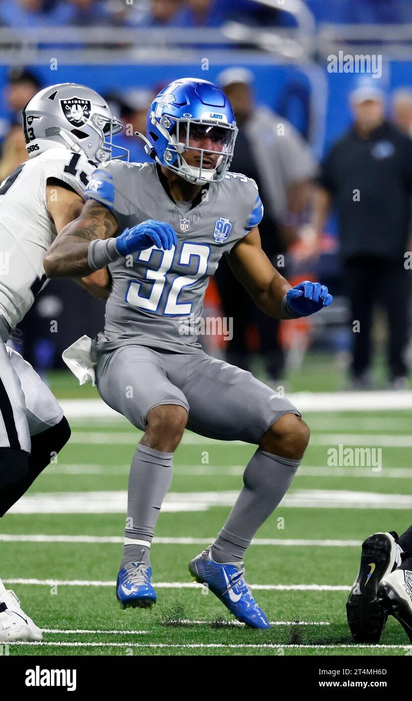 Detroit Lions safety Brian Branch (32) during the first half of an NFL ...