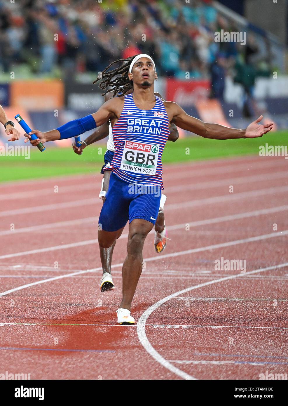 Alex Haydock-Wilson (Great Britain). 4x400 relay Gold Medal. European ...