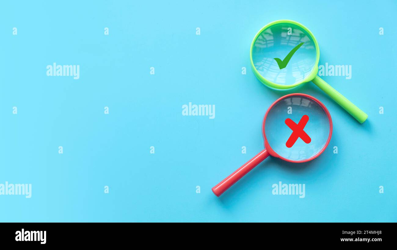 False symbol hi-res stock photography and images - Alamy