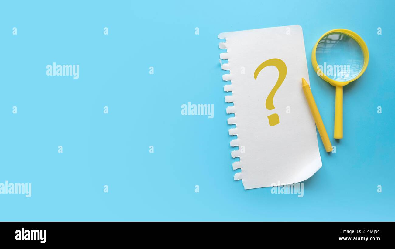 Questions And Answers Concept Qna And Faq Question Symbol Written On