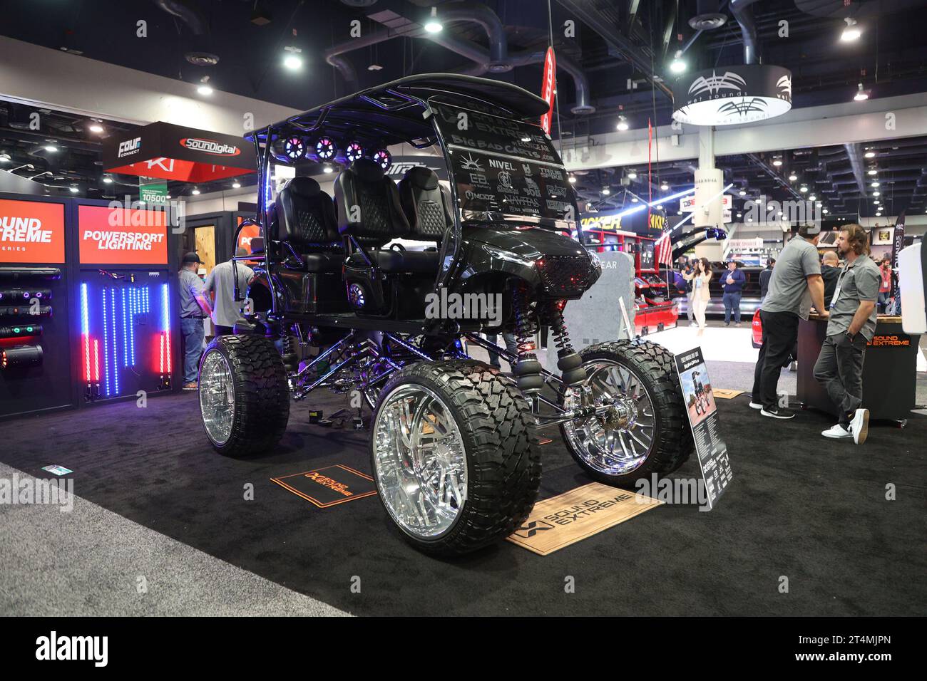 Las Vegas, United States. 31st Oct, 2023. A view of a customized 2023 ...