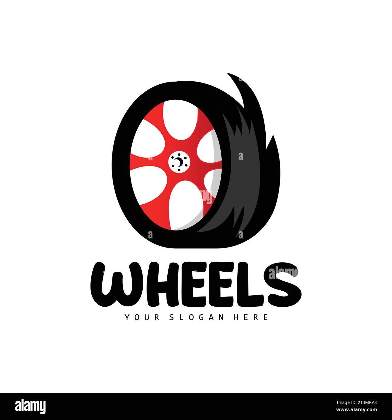 Wheel logo hi-res stock photography and images - Alamy