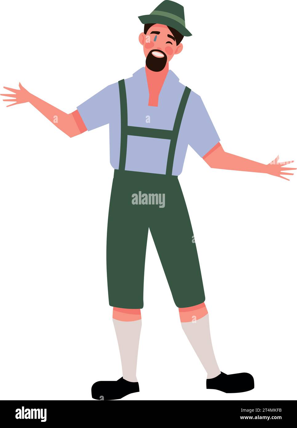 german man front view Stock Vector Image & Art - Alamy