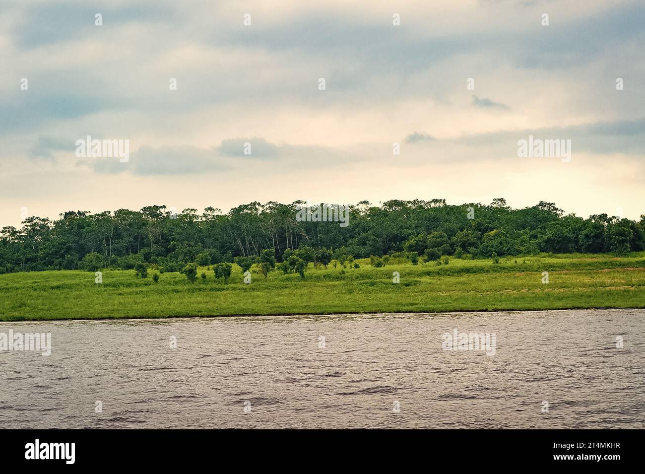 riverside nature landscape with river. riverside nature landscape with ...