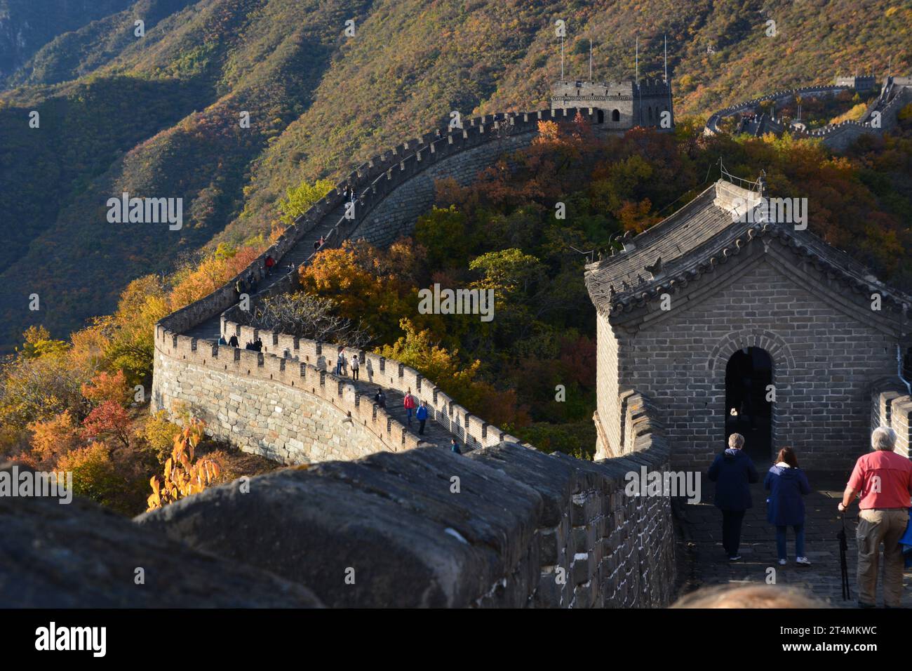 The Great Wall of China in fall Stock Photo - Alamy