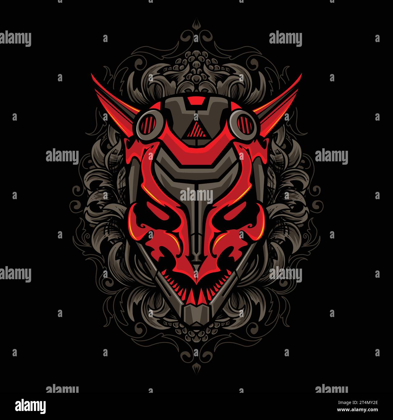 Oni head hi-res stock photography and images - Alamy