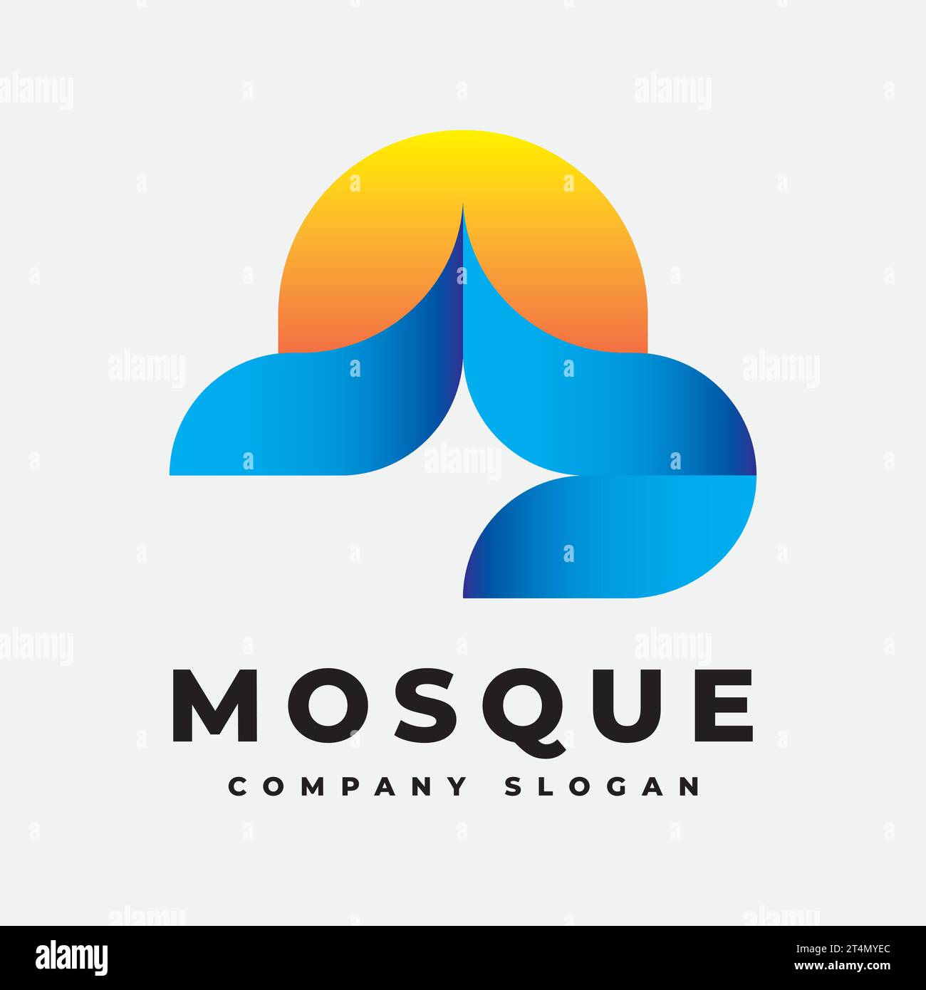 Islamic mosque logo and minar logo hi-res stock photography and images ...