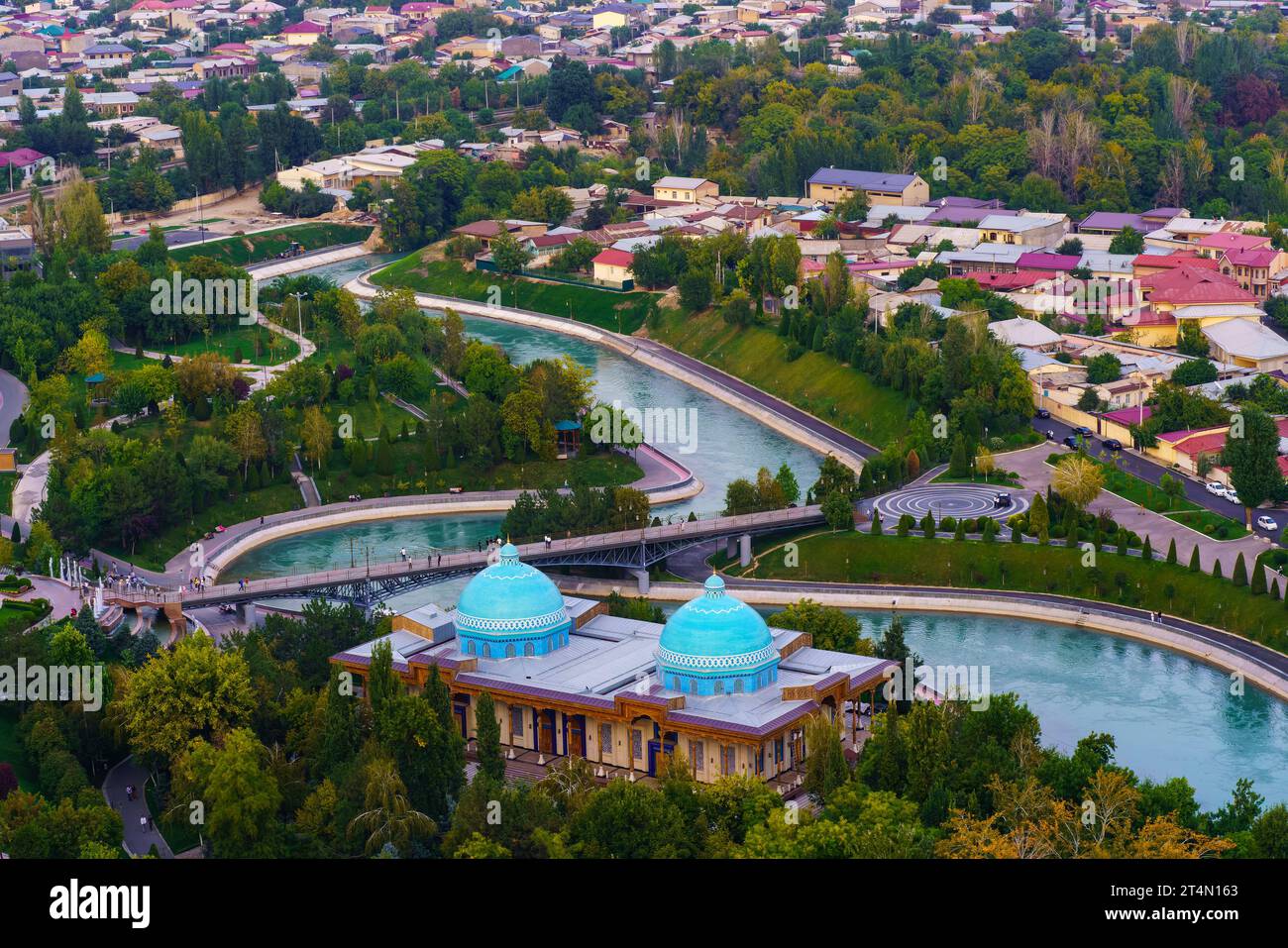Uzbekistan, Tashkent - September 29, 2023: Top view from the ...