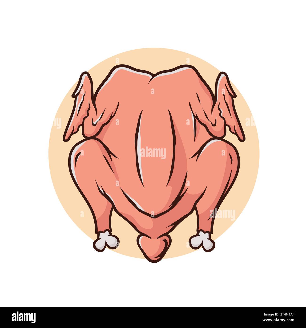 Chicken Clip Art Cartoon Royalty Free Vector Image Stock Vector Image And Art Alamy