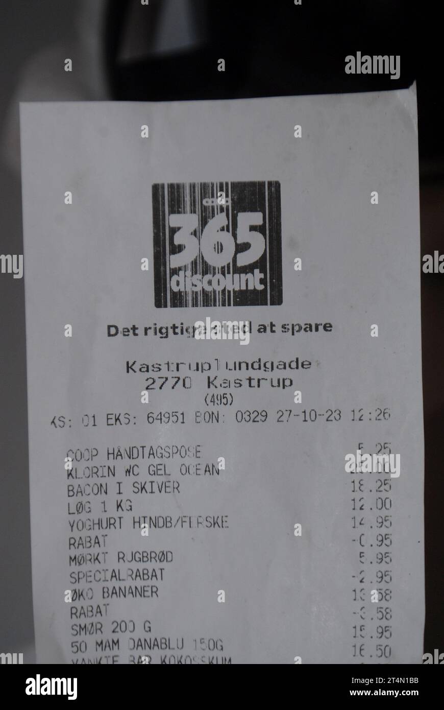 Groceery receipts hi-res stock photography and images - Alamy