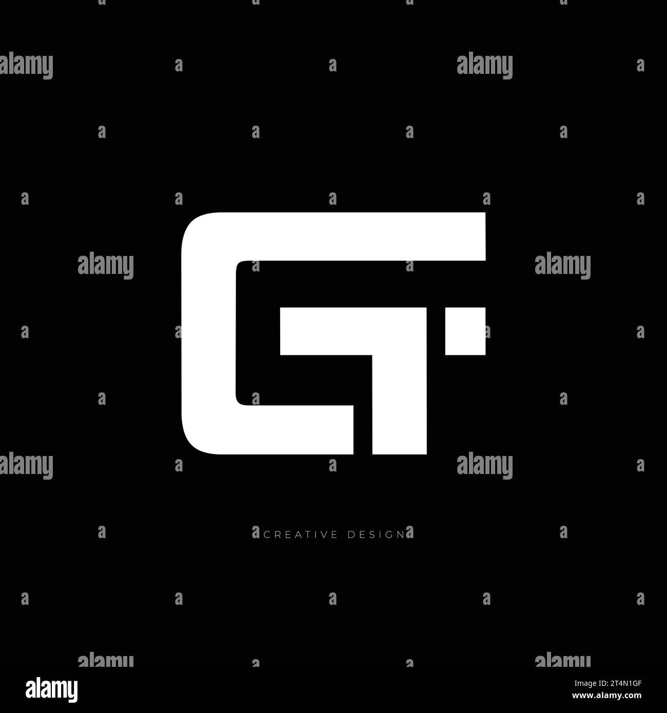 Cgt letter design branding logo Royalty Free Vector Image Stock Vector ...