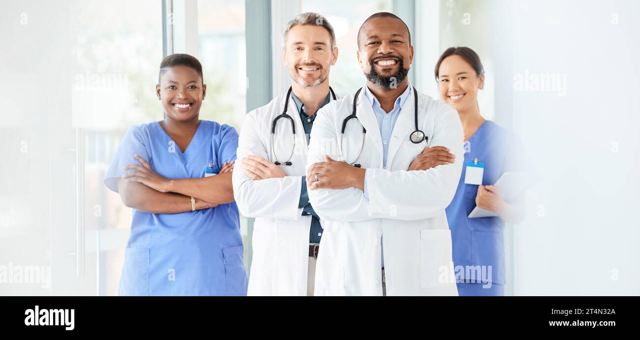 Lets start this day the way we always do. a group of medical ...
