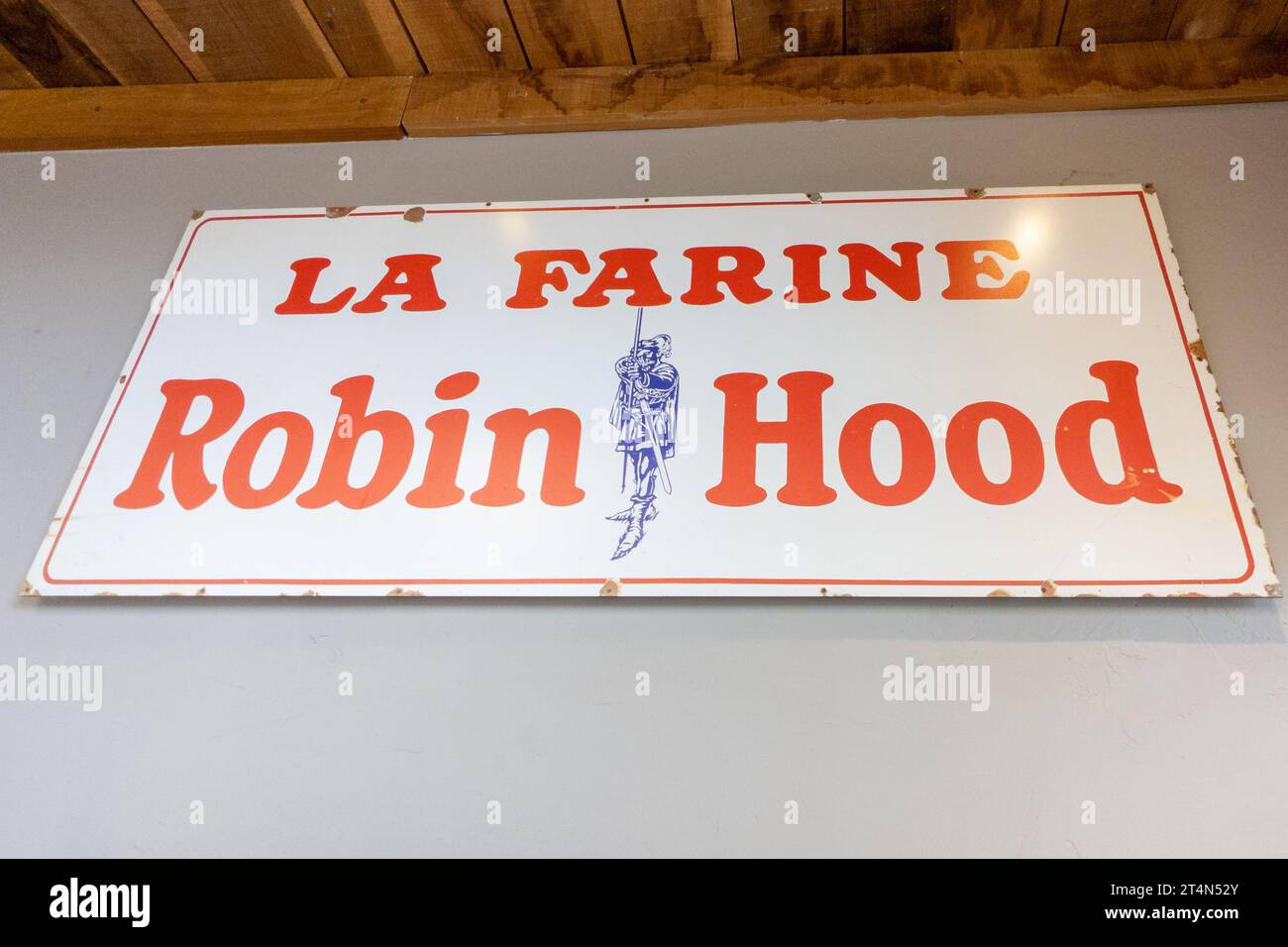 Bordeaux , France - 10 31 2023 : farine Robin hood canadian chain of ...