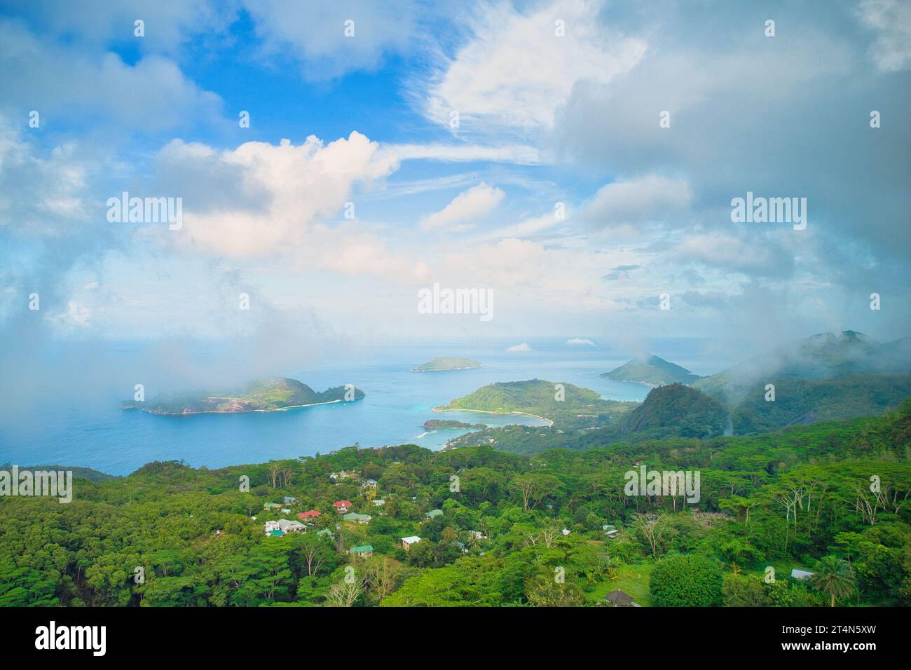 Aerial of tropical greenery hi-res stock photography and images - Alamy