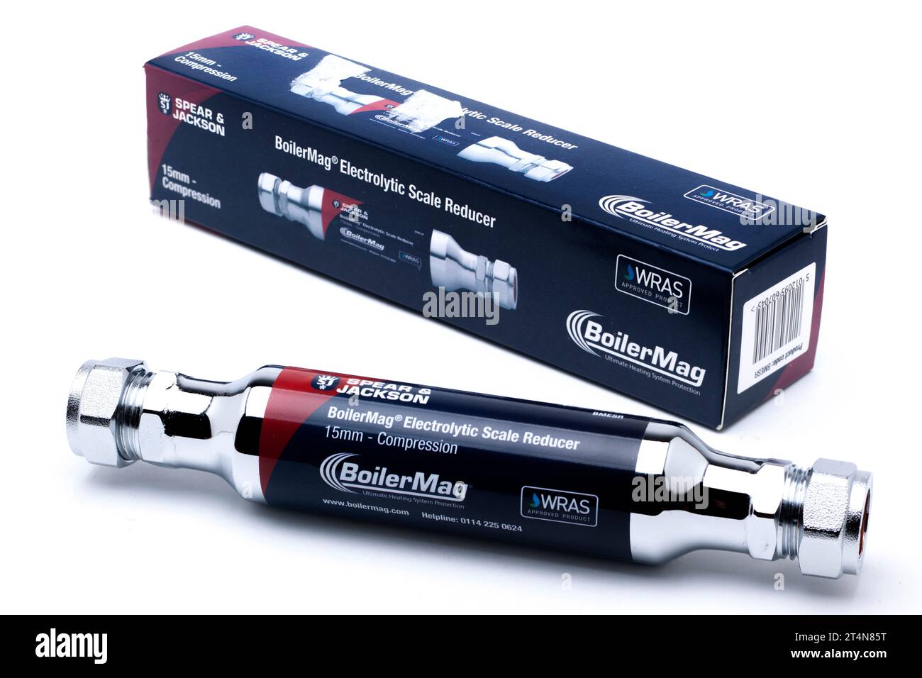 Spear and Jackson Boilermag 15mm Electrolytic Scale Reducer and Box ...