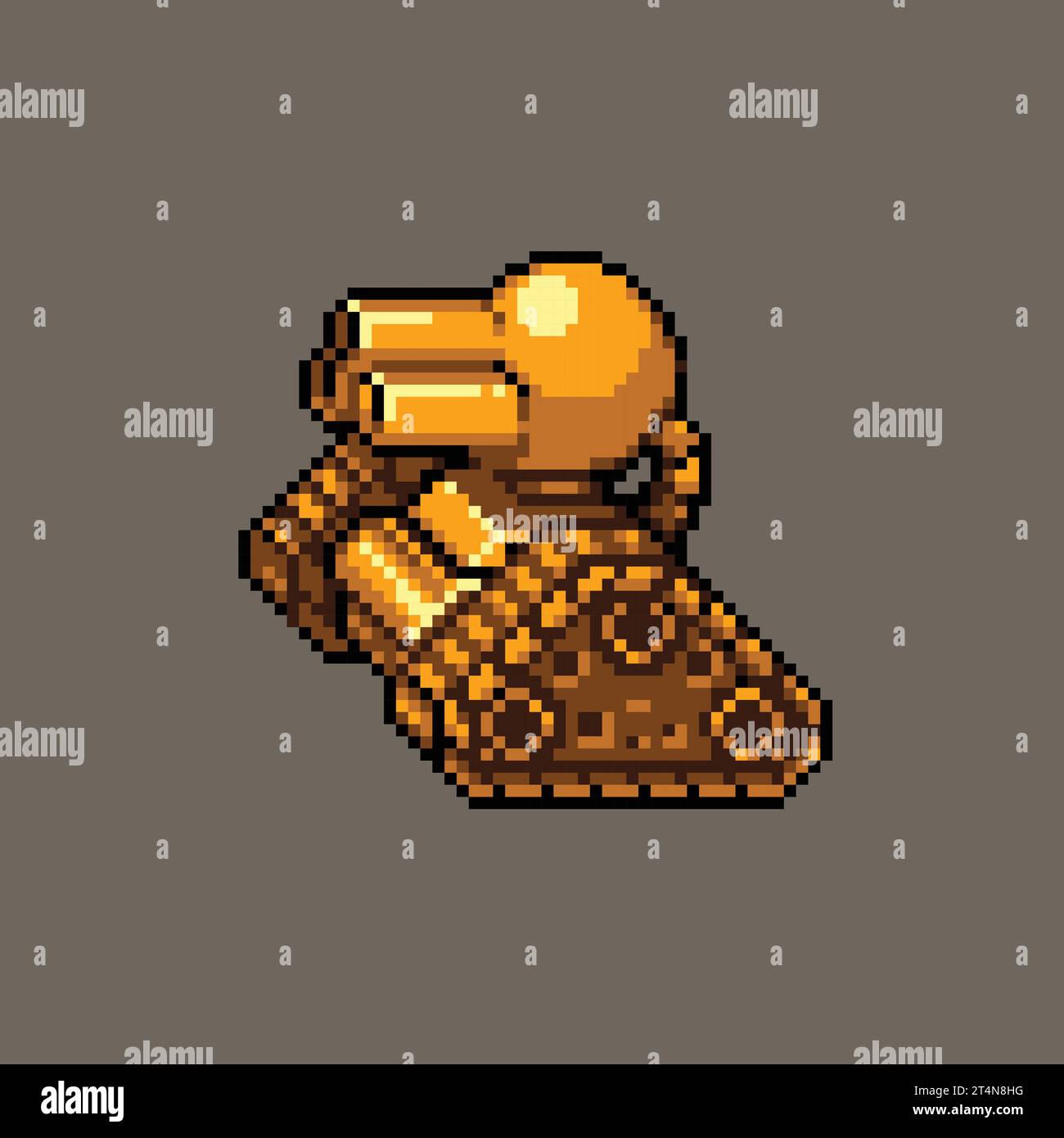 Fully editable pixel art tank Royalty Free Vector Image Stock Vector ...