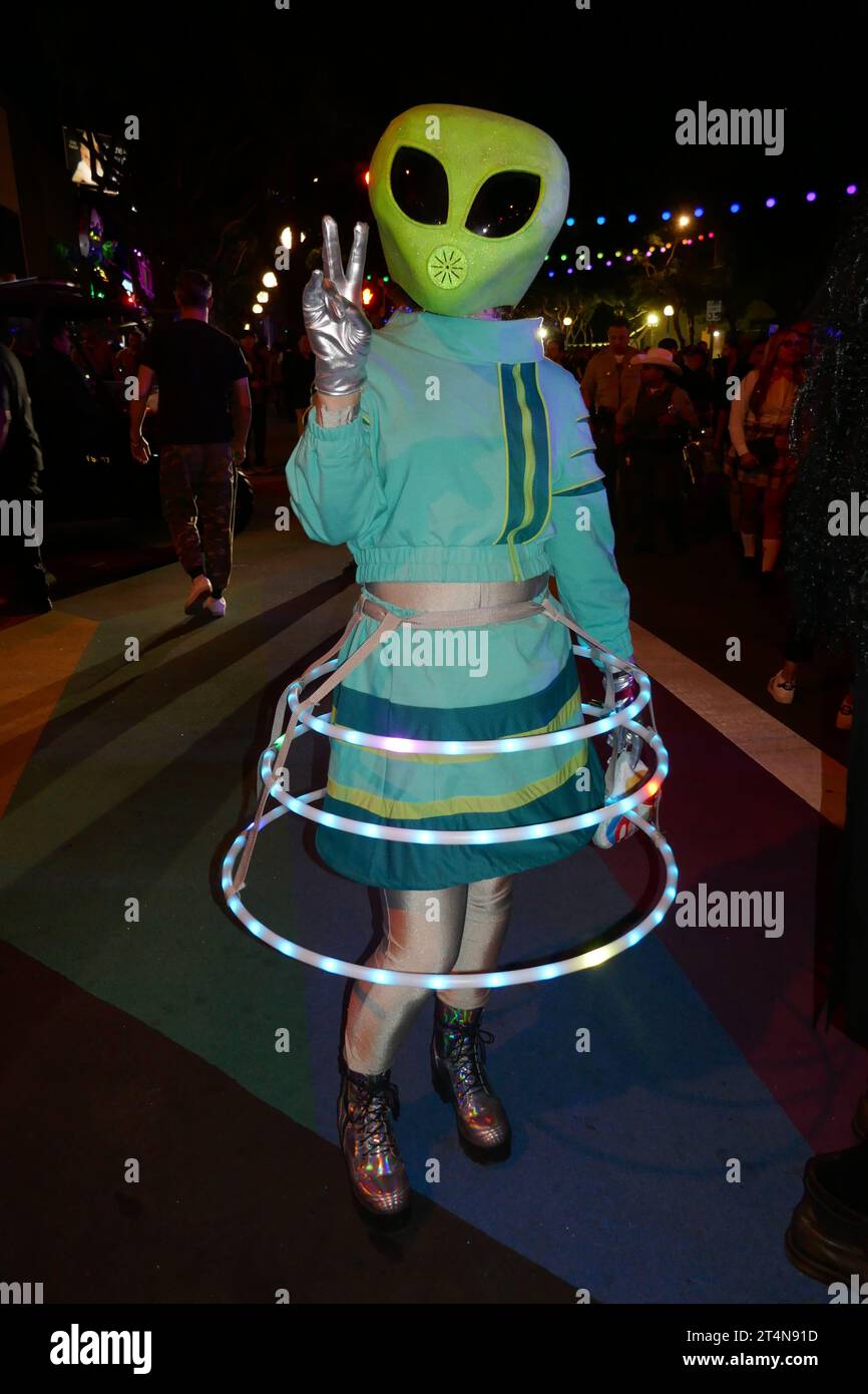 West Hollywood, California, USA 31st October 2023 Alien at West ...