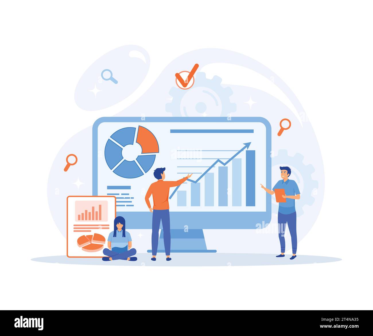 Homepage character vector vectors hi-res stock photography and images ...