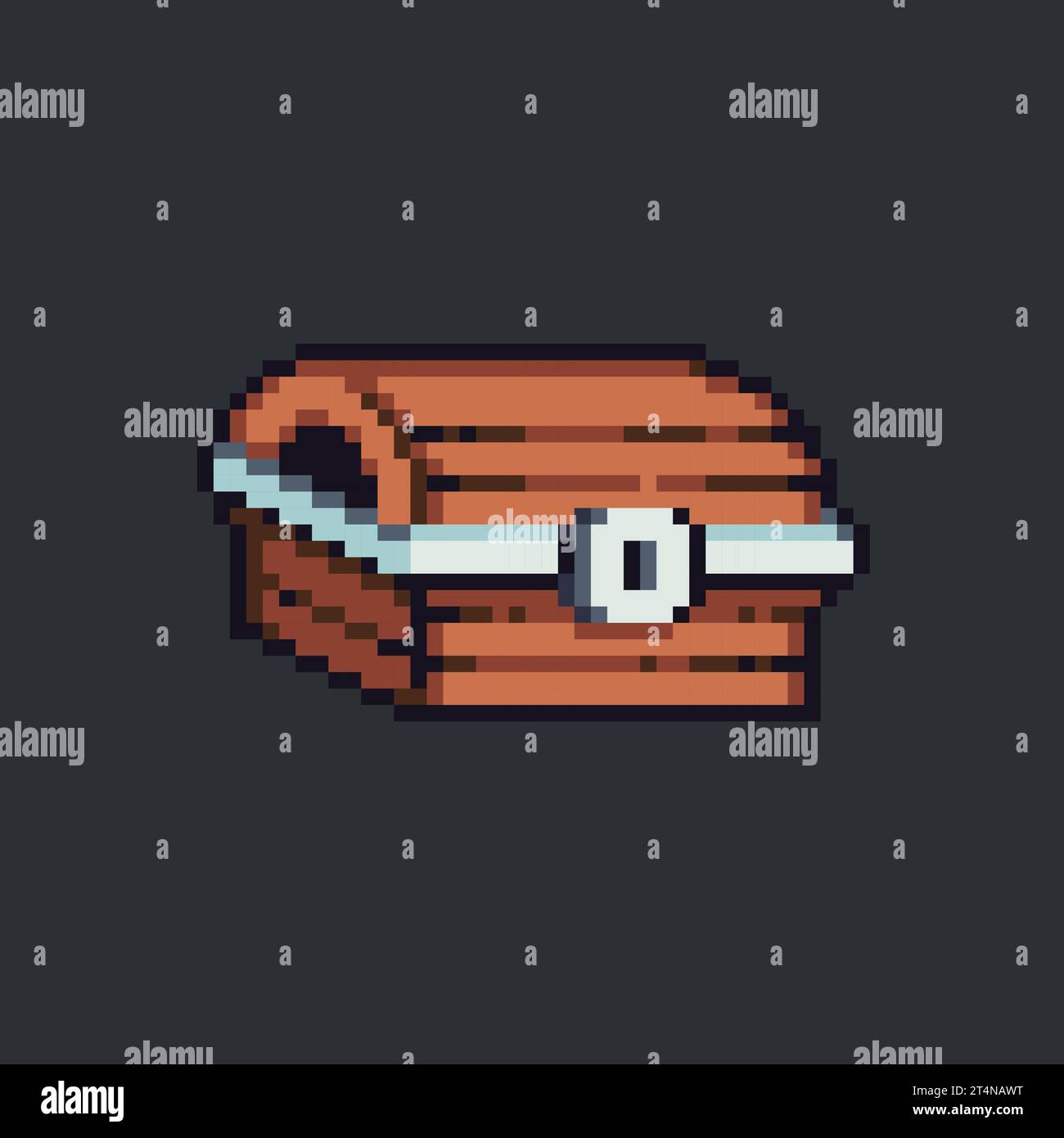 Treasure box pixel hi-res stock photography and images - Alamy