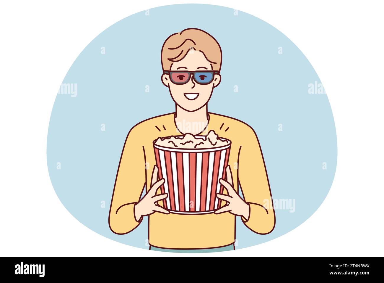 Young people in production Stock Vector Images - Alamy