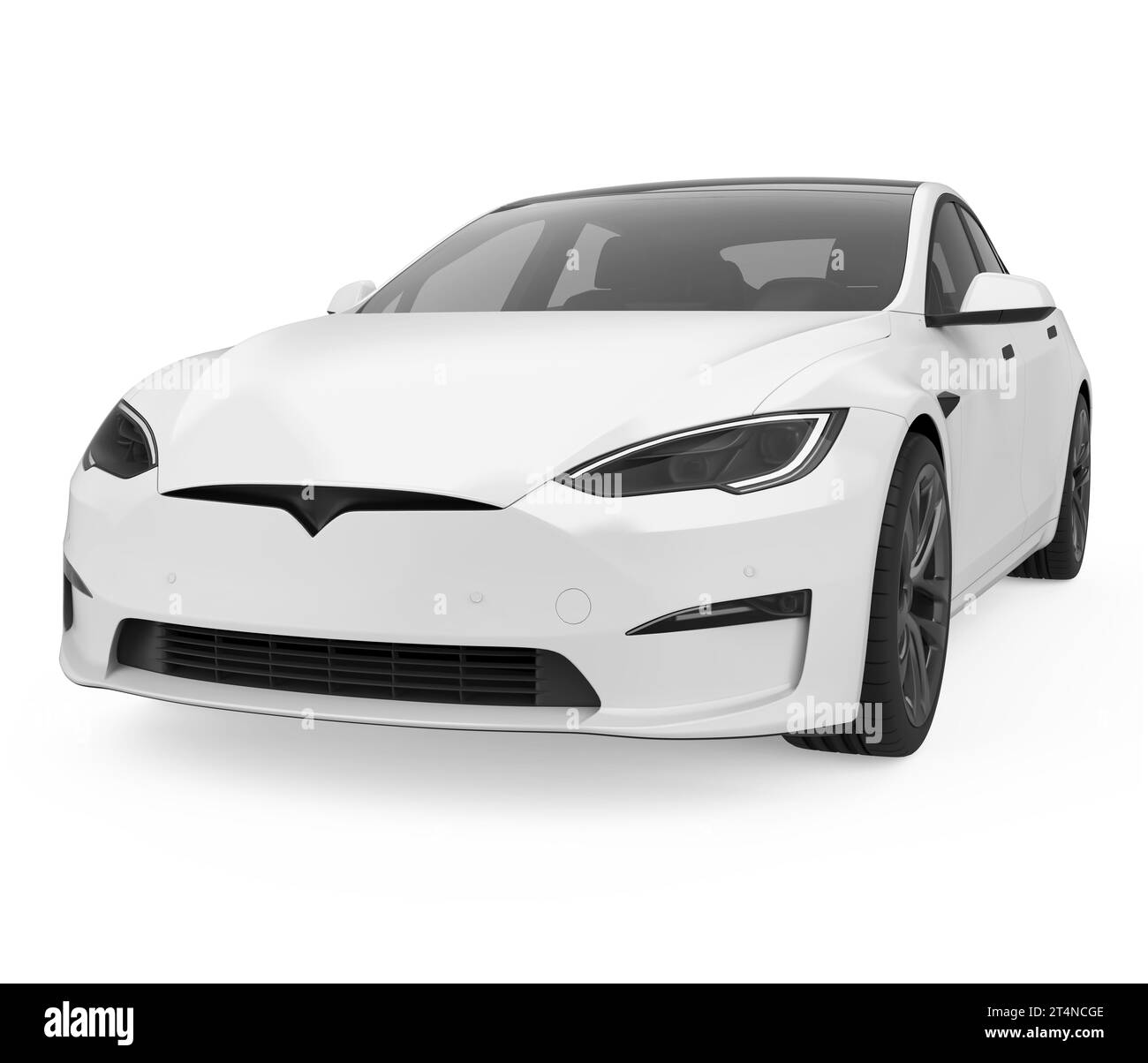 Sedan Car Isolated Stock Photo - Alamy